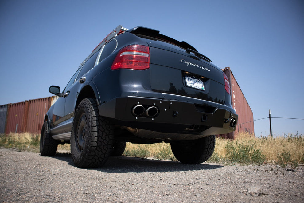 Berg Peaks 957 Cayenne Hybrid Metal Rear Bumper – Berg Peaks Off-Road