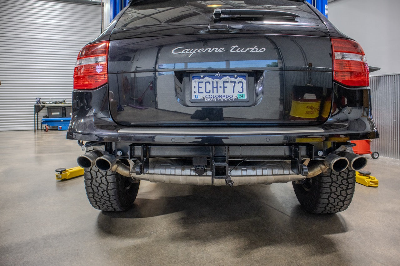 Berg Peaks 957 Cayenne Hybrid Metal Rear Bumper – Berg Peaks Off-Road