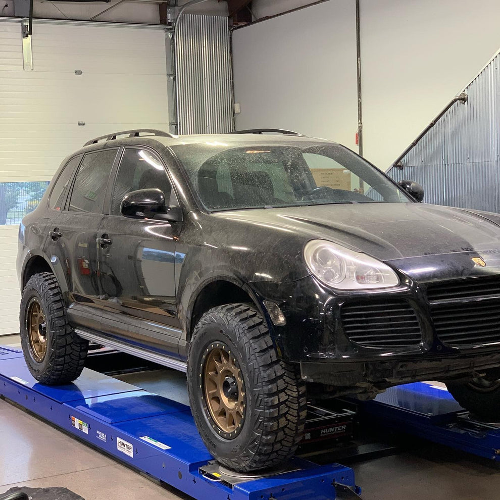 Berg Peaks Project Warthog- 2005 Porsche Cayenne – Berg Peaks Off-Road