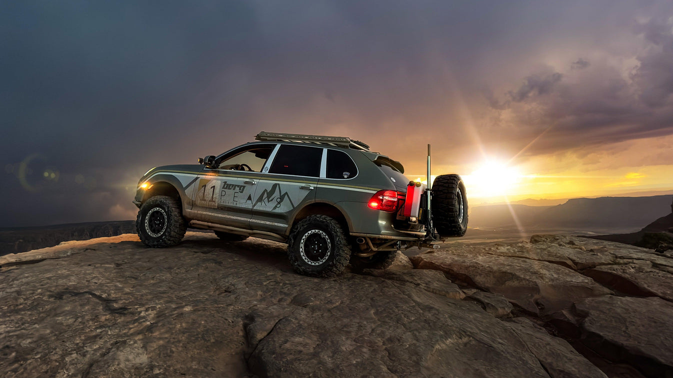 Berg Peaks Project Pumbaa - 2008 Porsche Cayenne Turbo – Berg Peaks Off ...